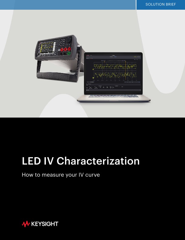 LED IV Characterization PDF Asset Page | Keysight